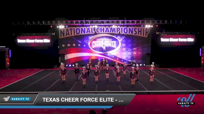 Texas Cheer Force Elite - Fire [2022 L1 Junior - D2 - B Day 1] 2022 ...