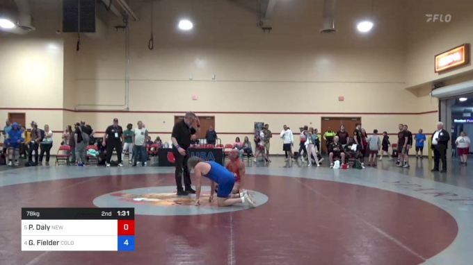 78 kg Quarters - Patrick Daly, New Jersey vs Gary Fielder, Colorado