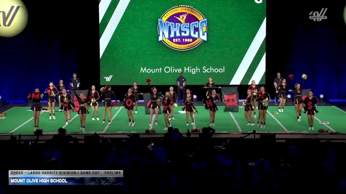 Mount Olive High School [2026 Cheer - Large Varsity Division I Game Day ...