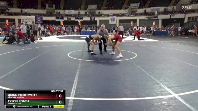 126 Elite Varsity Quarterfinal - Tyson Roach, Sam Houston vs Quinn ...