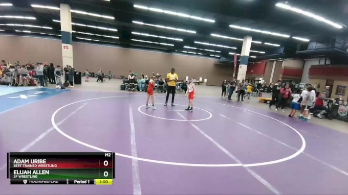 77 lbs Champ. Round 1 - Elijah Allen, 3F Wrestling vs Adam Uribe, Best ...