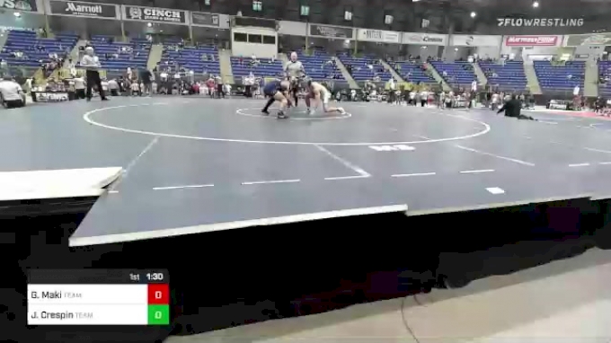 145 lbs Final - Gabe Maki, Team Kansas vs Jonathan Crespin, Team Road ...