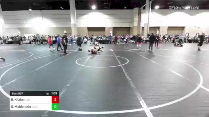 130 lbs Rr Rnd 1 - Brandon Kitzke, Florida Scorpions vs David Maldonado ...