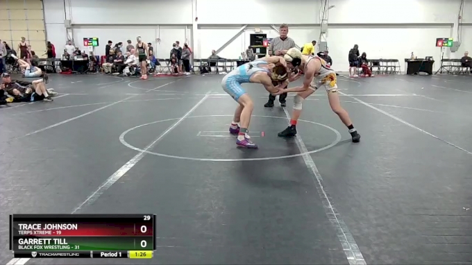 130 lbs Round 2 (8 Team) - Trace Johnson, Terps Xtreme vs Garrett Till ...