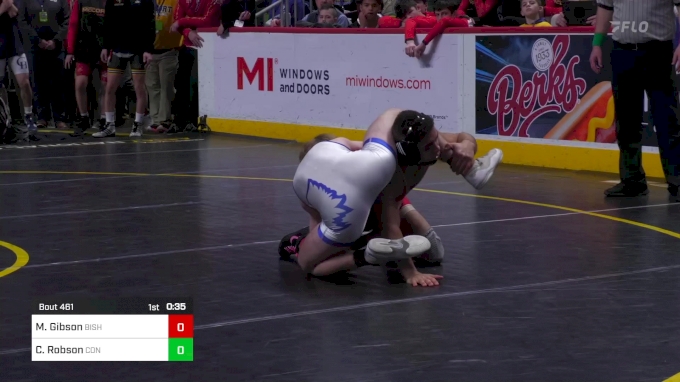 133 lbs 3rd Place - Mason Gibson, Bishop McCort vs Charlie Robson ...