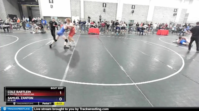 165 lbs Quarterfinal - Cole Bartlein, X-Factor Elite Wrestling vs ...
