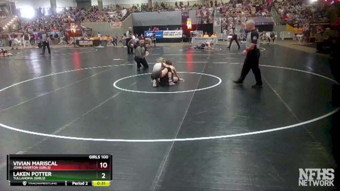 Girls 120 lbs Champ. Round 1 - Gabriella Rincon, Bradley Central (Girls ...