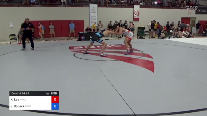 79 kg Consi Of 64 #2 - Kyle Lee, Noke Wrestling RTC vs Jack Bobeck ...