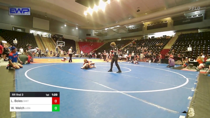 126 lbs Rr Rnd 3 - Landon Boles, Smith Wrestling Academy vs Wiley Welch ...