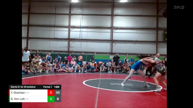 106 lbs Semis & 1st Wrestleback (8 Team) - Ysabelle Ocampo, Beast Mode vs Grace Von Loh ...