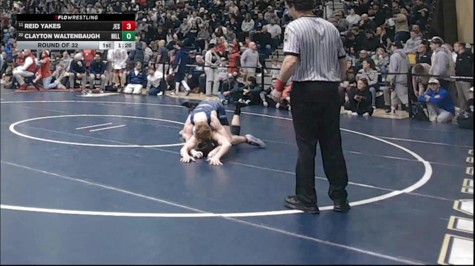 133 lbs Round Of 32 - Reid Yakes, Jesuit vs Clayton Waltenbaugh, The ...
