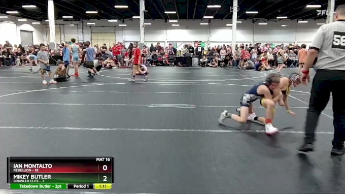 64 lbs Round 5 (8 Team) - Ian Montalto, Rebellion vs Mikey Butler ...