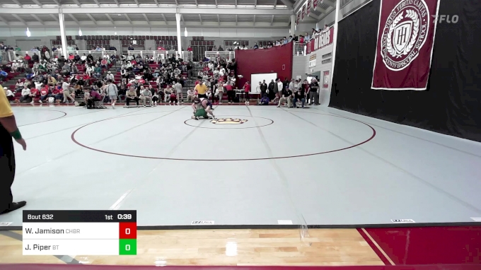 132 lbs 5th Place - Wilson Jamison, Christian Brothers vs Jack Piper ...