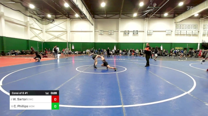 101 lbs Consi Of 8 #1 - Wyatt Sartori, Dansville-wayland Cohocton vs ...