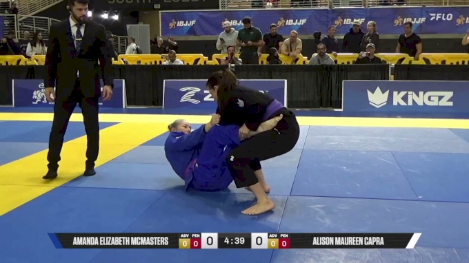 Alison Maureen Capra vs Amanda Elizabeth McMasters 2026 Pan Jiu Jitsu ...