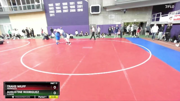 100-130 lbs Round 3 - Travis Wiuff, Minnesota vs Augustine Rodriguez ...