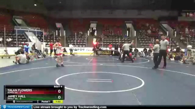 117 lbs Round 2 (6 Team) - Talan Flowers, Romeo WC vs Jamey Hall, Impact WC