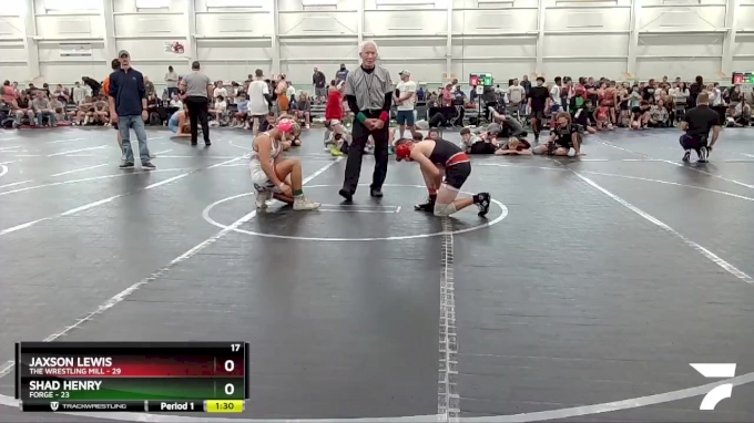 130 lbs Round 2 (4 Team) - Jaxson Lewis, The Wrestling Mill vs Shad ...