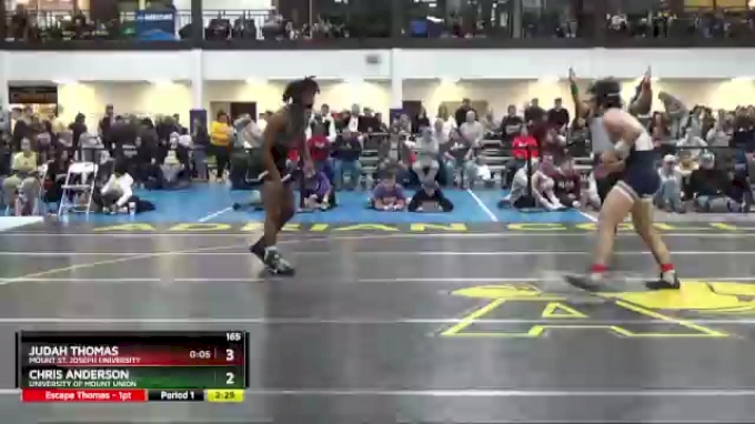 165 lbs Champ. Round 1 - Chris Anderson, University Of Mount Union vs ...