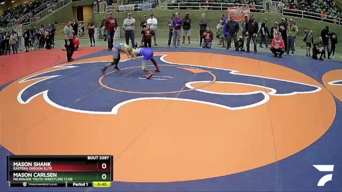 86 lbs Cons. Round 4 - Mason Shank, Eastern Oregon Elite vs Mason ...
