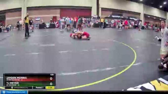 125 lbs Round 3 (4 Team) - Jayden Morris, Team Palmetto vs TJ Meyer, Ky ...