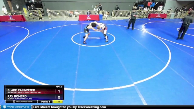 152 lbs Cons. Round 3 - Blake Rainwater, Redwood High School Wrestling ...