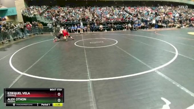126 lbs Quarterfinal - Eziequel Vela, Oakdale vs Alex Othon, Tahoma