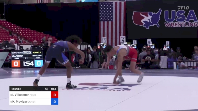 45 kg Round 2 - Ignacio Villasenor, Pomona Elite (PWCC) vs Kavin ...