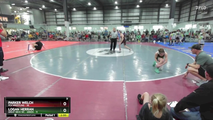 95 lbs Round 2 (6 Team) - Parker Welch, FCA WRESTLING vs Logan Herran ...