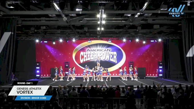 Genesis Athletix - Vortex [2024 L3 Senior Coed Day 1] 2024 Cheer Power ...