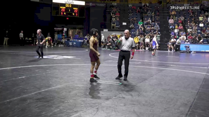133 lbs Quarterfinal - Aaron Nagao, Minnesota vs Trey Crawford, Missouri