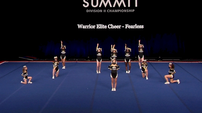 Warrior Elite Cheer - Fearless [2021 L1 Junior - Small Semis] 2021 The ...