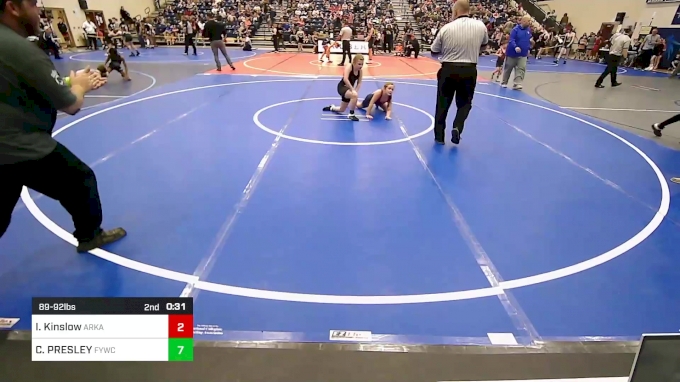 82-89 lbs Rr Rnd 1 - Zenobia Gooden, Lonoke Youth Wrestling vs CARSON ...