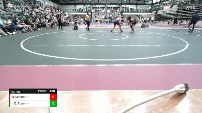 155-164 lbs Cons. Round 2 - Cesar Adan, Unattached vs Dylan Mason, Tech ...