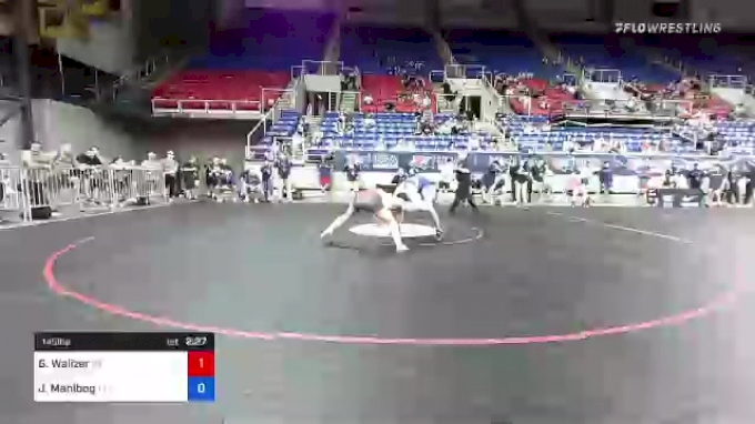 145 lbs Consi Of 32 #1 - Griffin Walizer, Pennsylvania vs Jeremy ...
