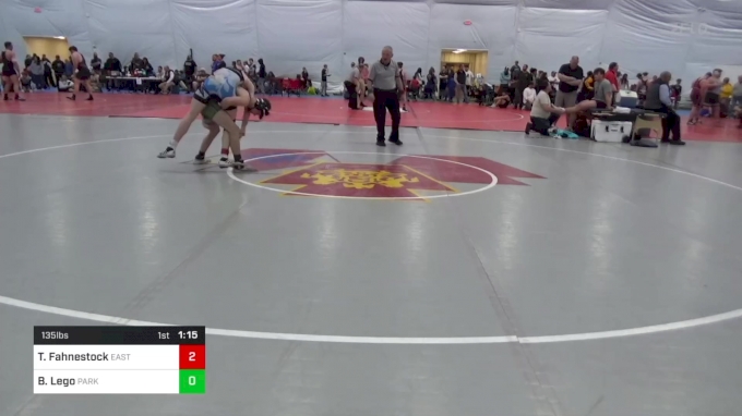 135 lbs 5th Place - Ty Fahnestock, East Waterford vs Brysen Lego ...