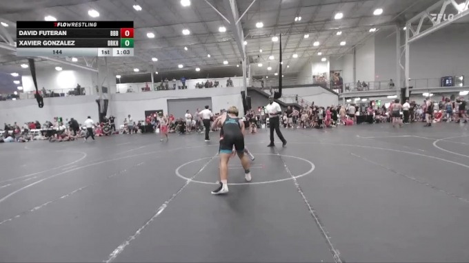 144 lbs Round 3 (6 Team) - David Futeran, Barn Brothers BlueWave vs ...