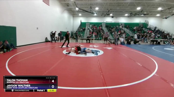 157 lbs 1st Place Match - Talon Thoman, Riverton USA Wrestling vs ...