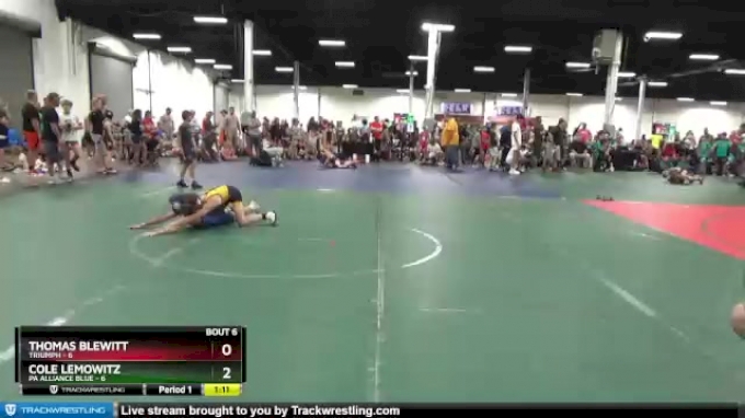 80 lbs Round 2 (8 Team) - Thomas Blewitt, Triumph vs Cole Lemowitz, PA ...
