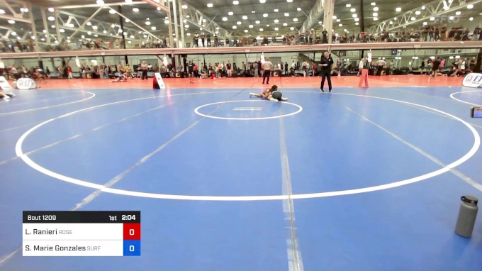 114 lbs Quarterfinal - Lucia Ranieri, Roselle Park vs Sophia Marie ...