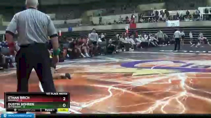 145 lbs Finals (8 Team) - Ethan Birch, Vacaville vs Dustin Bohren ...