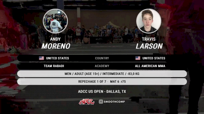 Travis Larson vs Andy Moreno 2025 ADCC Dallas Open