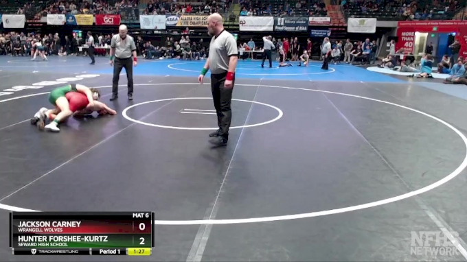 130 lbs Semifinal - Hunter Forshee-kurtz, Seward High School vs Jackson ...