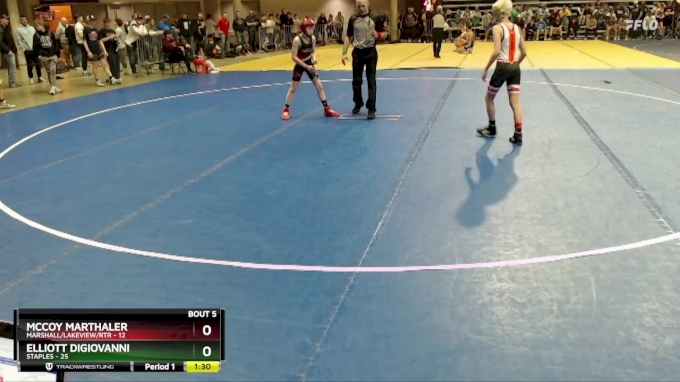 80 lbs Champ. Round 1 - McCoy Marthaler, Marshall/Lakeview/RTR vs ...