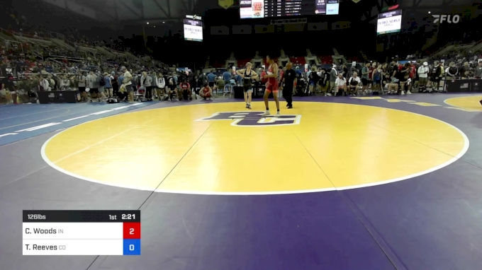 126 lbs Cons 16 #1 - Cameron Woods, IN vs Ty Reeves, CO