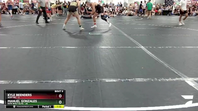 138 lbs Round 1 (6 Team) - Manuel Gonzales, Este Built Elite vs Kyle ...