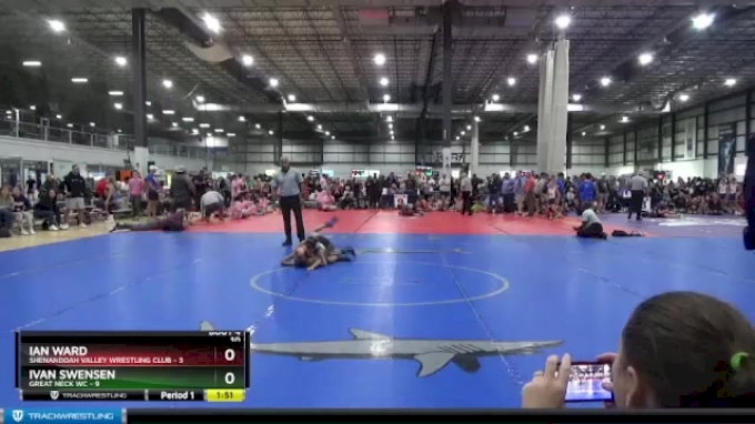 60 lbs Round 2 (4 Team) - Ivan Swensen, GREAT NECK WC vs Ian Ward ...