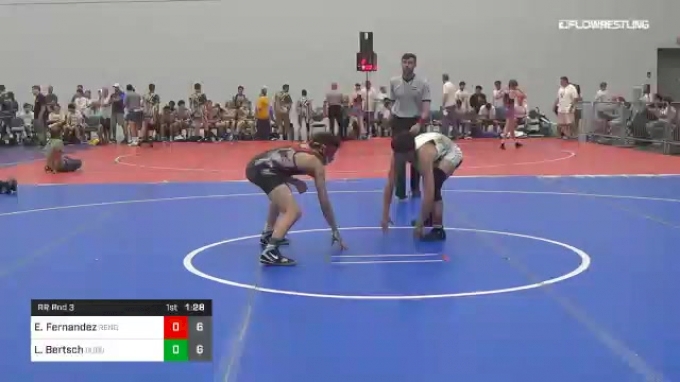 120 lbs Rr Rnd 3 - Ethan Fernandez, Rednose Wrestling vs Landon Bertsch ...