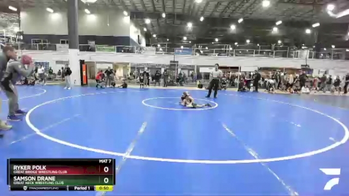 44 lbs 1st Place Match - Samson Drane, Great Neck Wrestling Club vs ...