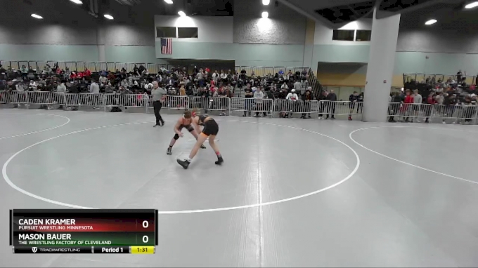 106 lbs Champ. Round 2 - Mason Bauer, The Wrestling Factory Of ...